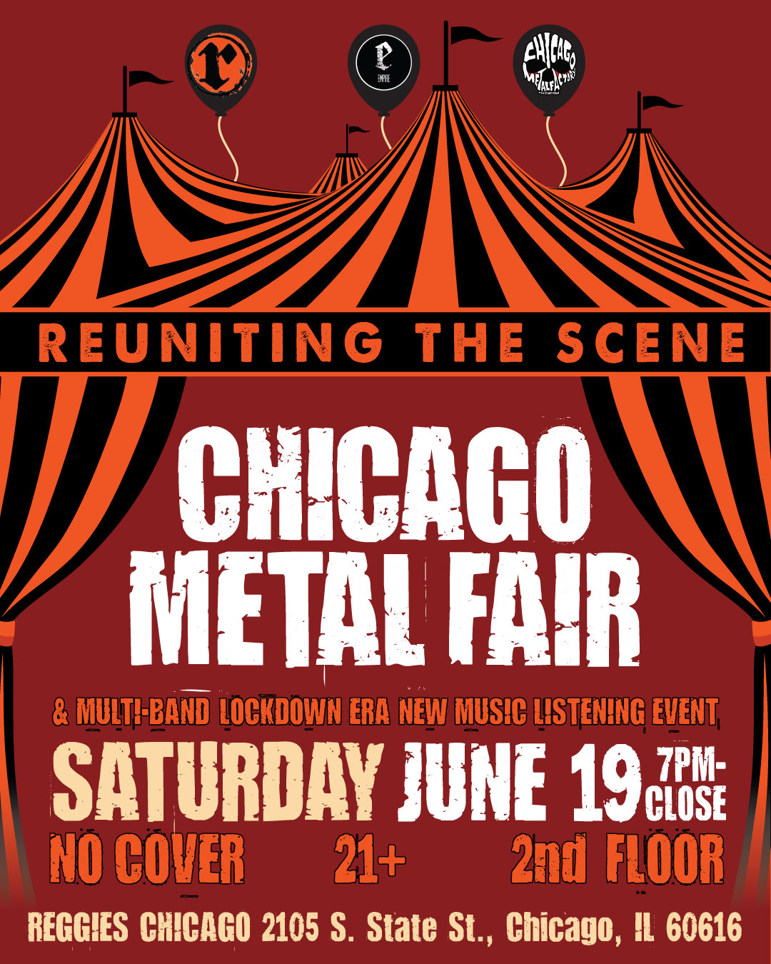 METAL SATURDAY Listening Event with Merchandise Tables for Covid Era ...