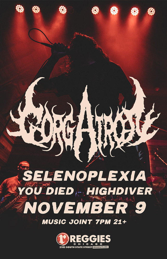 GORGATRON, SELENOPLEXIA, YOU DIED, HIGHDIVER - theCMF.com