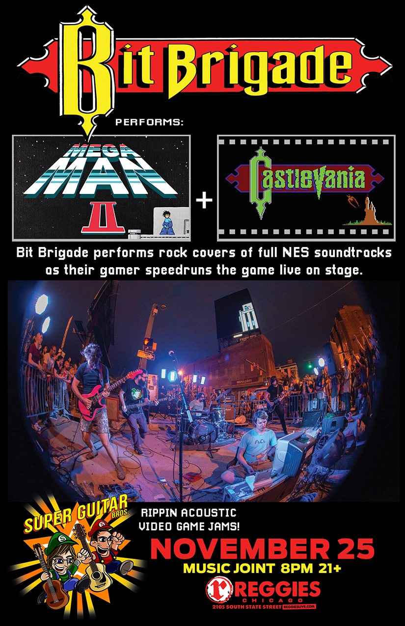 BIT BRIGADE, SUPER GUITAR BROS - theCMF.com