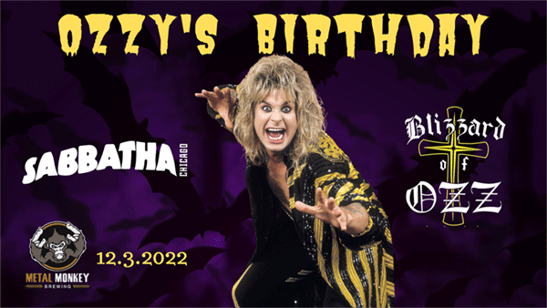 BLIZZARD OF OZZ, SABBATHA CHICAGO - theCMF.com