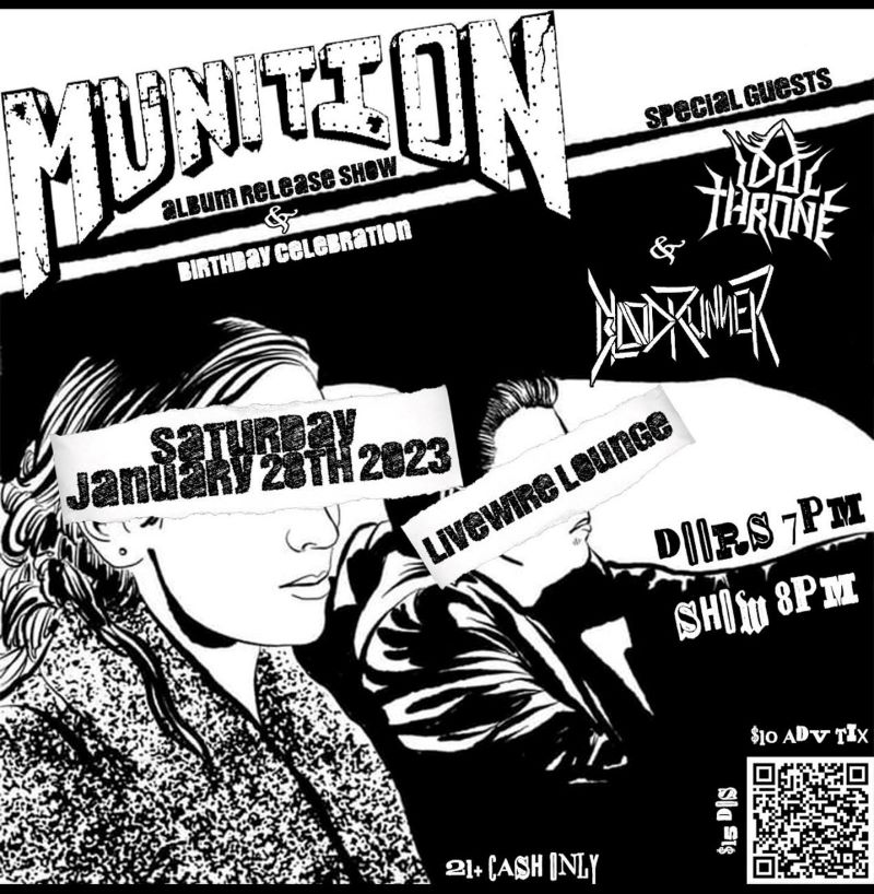 MUNITION, BLOODRUNNER, IDOL THRONE - theCMF.com