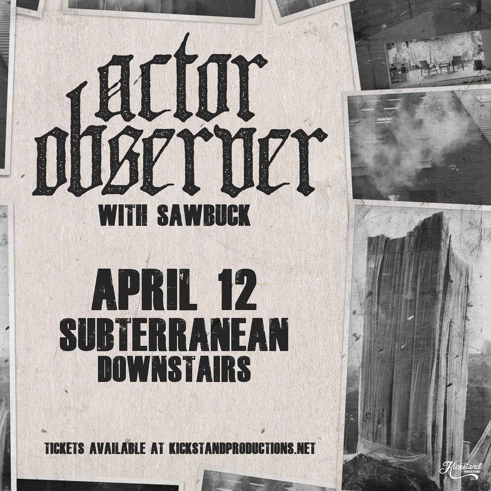 ACTOR OBSERVER, SAWBÜCK - theCMF.com