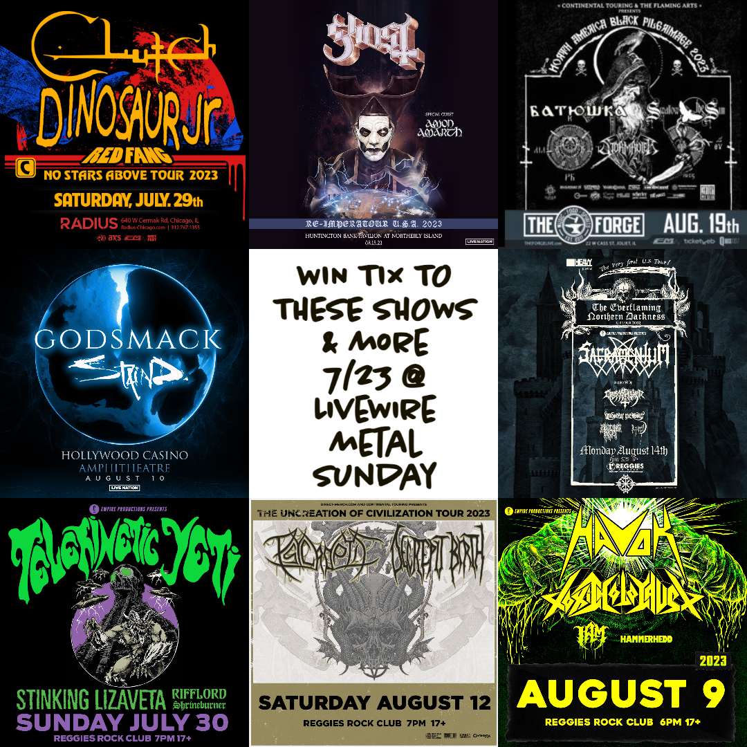 theCMF Metal Sunday @ LiveWire 1 year anniversary w/ SLAYER tribute ...