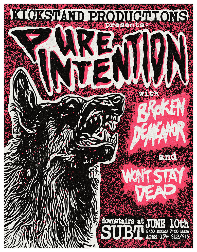 PURE INTENTION, BROKEN DEMEANOR, WON’T STAY DEAD - theCMF.com