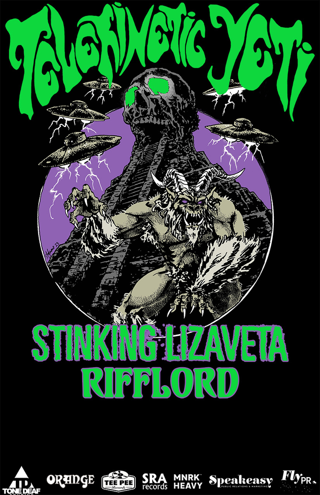 TELEKINETIC YETI, STINKING LIZAVETA, RIFFLORD - theCMF.com