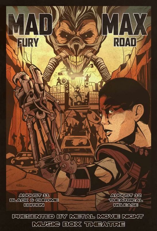 Metal Movie Night presents MAD MAX: FURY ROAD - theCMF.com