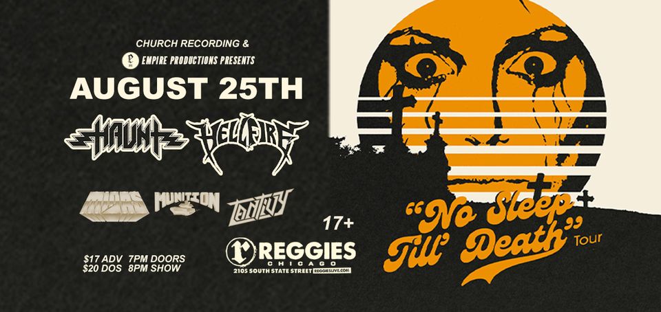 HAUNT, HELL FIRE, MIDAS, MUNITION, TANTIVY - theCMF.com