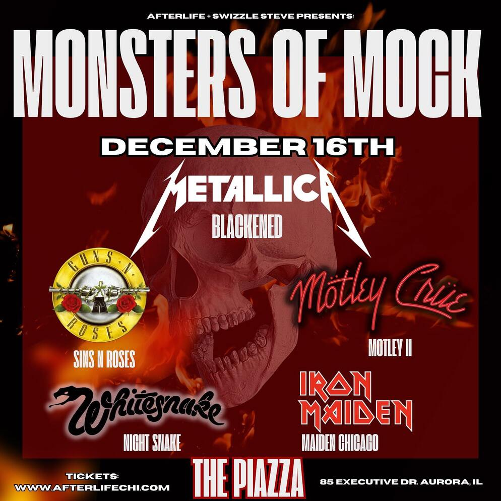 BLACKENED, MAIDEN CHICAGO, MOTLEY II, NIGHTSNAKE, SINS N’ ROSES – theCMF.com