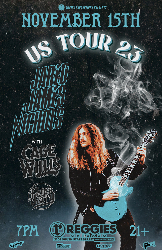 JARED JAMES NICHOLS, CAGE WILLIS, PETE’S DIARY - theCMF.com