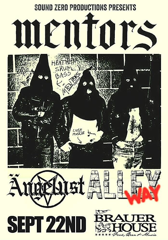 THE MENTORS, ALLEYWAY, ANGELUST - theCMF.com