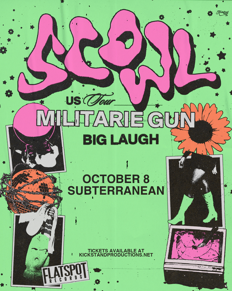 SCOWL, MILITARIE GUN, BIG LAUGH, ENERVATE - theCMF.com