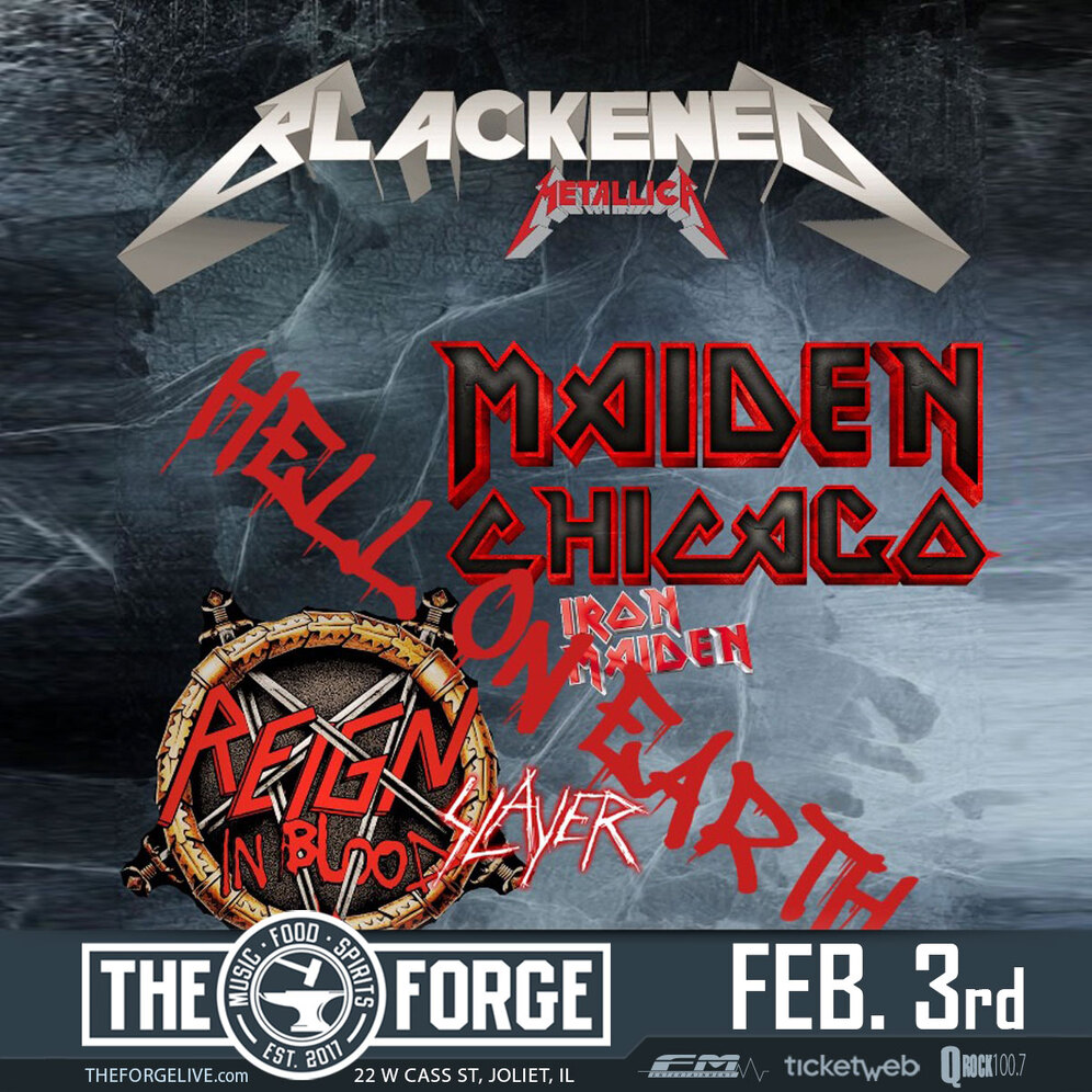 BLACKENED, MAIDEN CHICAGO, REIGN IN BLOOD - theCMF.com