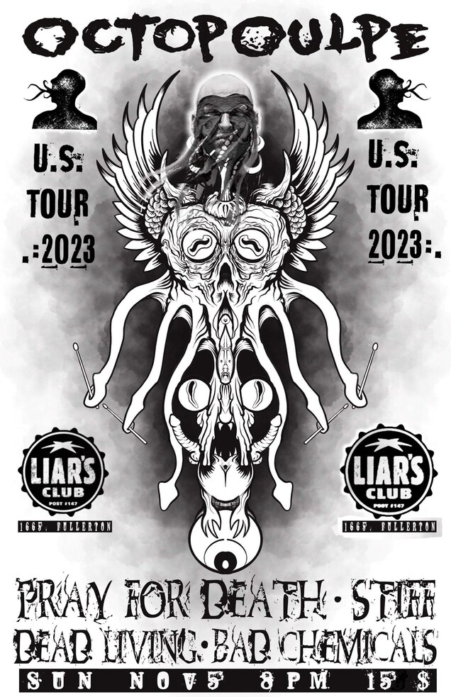 OCTOPOULPE, PRAY FOR DEATH, STIFF, DEAD LIVING, BAD CHEMICALS - theCMF.com