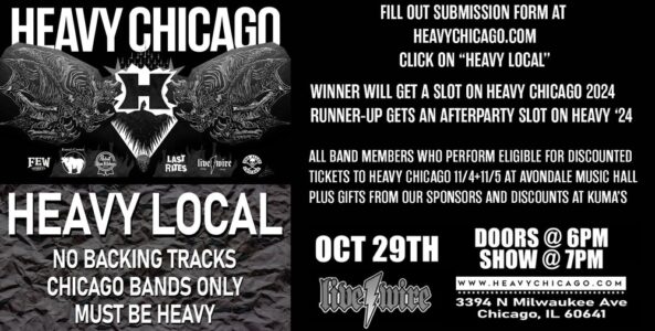 Heavy Chicago – Heavy Local: KING HELL, & more - theCMF.com
