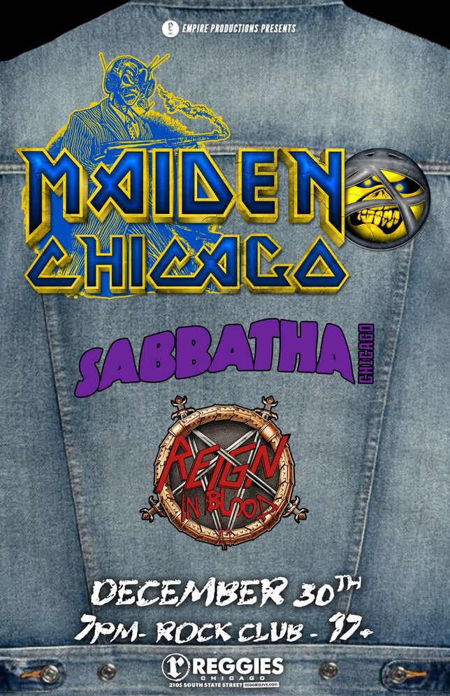 MAIDEN CHICAGO, SABBATHA CHICAGO, REIGN IN BLOOD - theCMF.com