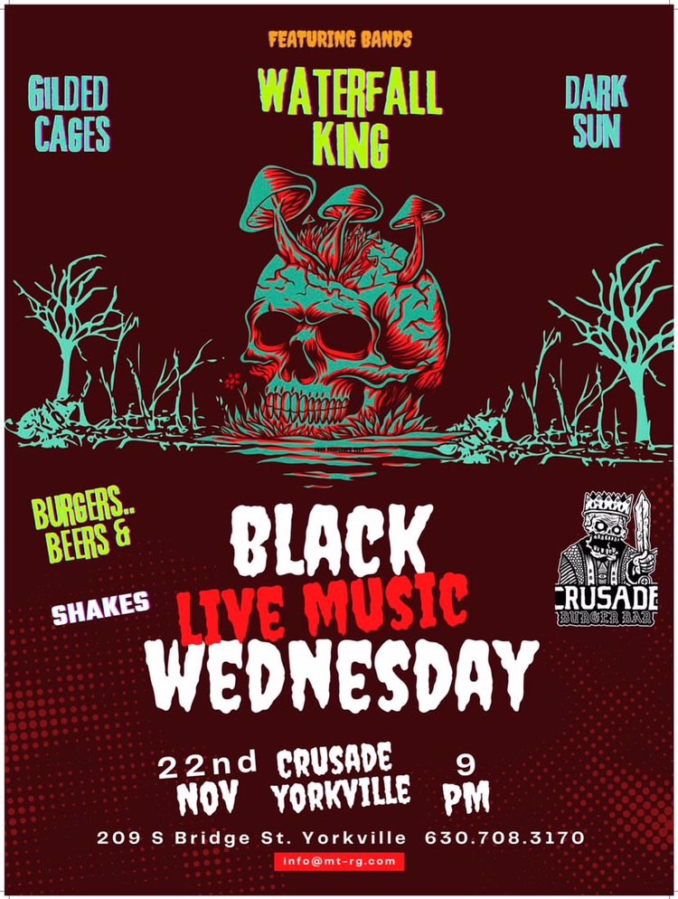 THE WATERFALL KING, GILDED CAGES - theCMF.com