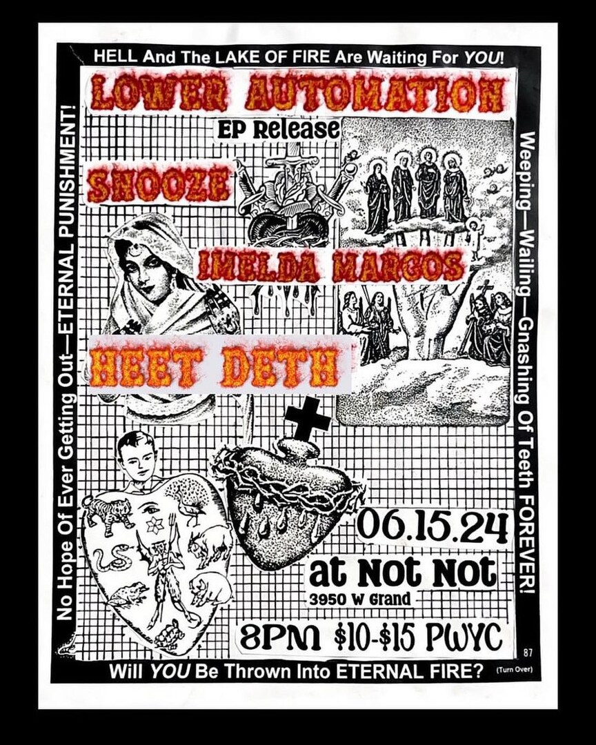 LOWER AUTOMATION, SNOOZE, IMELDA MARCOS, HEET DETH - theCMF.com