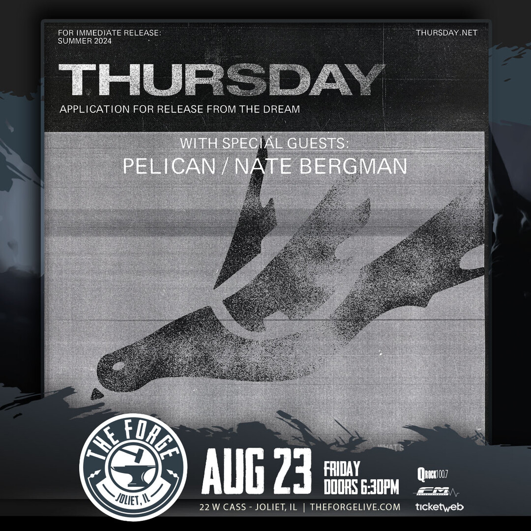 THURSDAY, PELICAN, NATE BERGMAN – theCMF.com