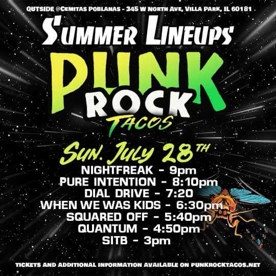 NIGHTFREAK, PURE INTENTION, DIAL DRIVE, WHEN WE WAS KIDS, SQUARED OFF ...