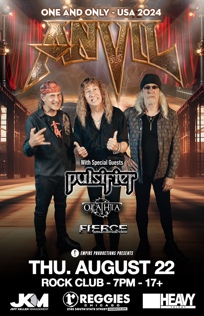 ANVIL, PULSIFIER, OLATHIA, FIERCE ATMOSPHERES - theCMF.com
