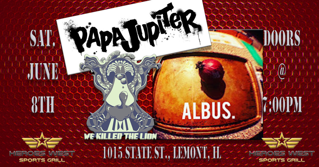 PAPA JUPITER, WE KILLED THE LION, ALBUS. - theCMF.com