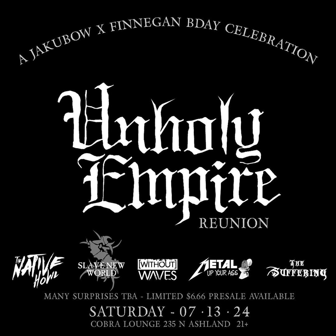 THE NATIVE HOWL, SLAVE NEW WORLD, WITHOUT WAVES, METAL UP YOUR ASS, THE ...