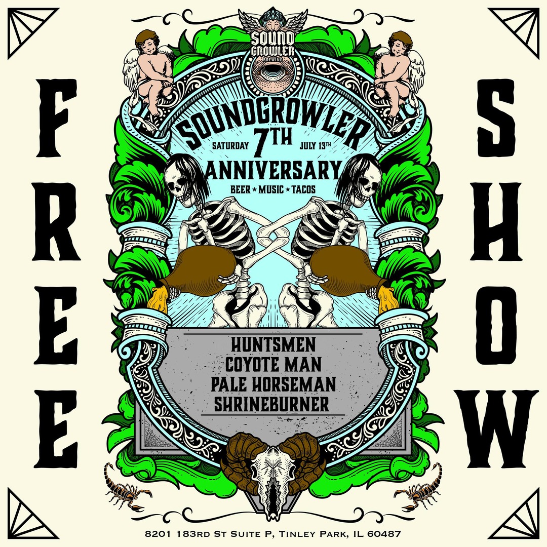 HUNTSMEN, COYOTE MAN, PALE HORSEMAN, SHRINEBURNER - theCMF.com