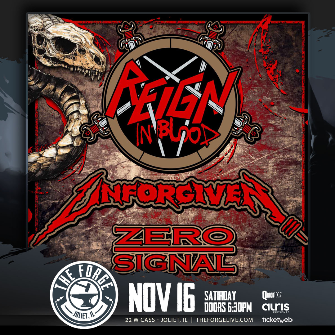 REIGN IN BLOOD, UNFORGIVEN, ZERO SIGNAL - theCMF.com
