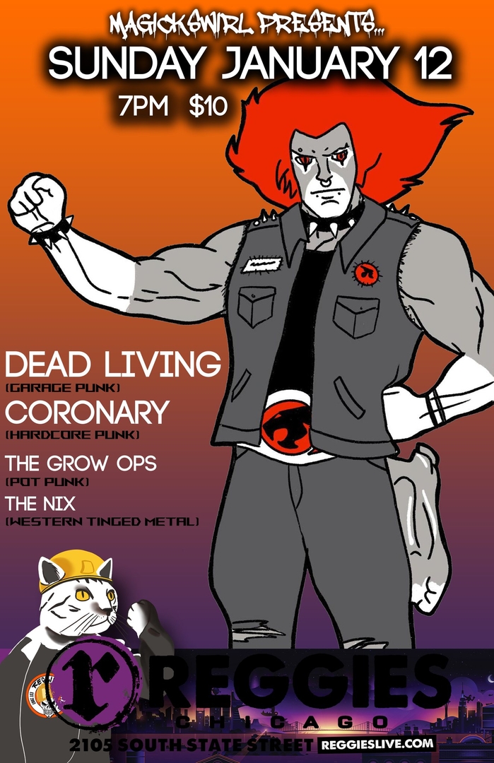 DEAD LIVING, CORONARY, THE GROW OPS, THE NIX - theCMF.com