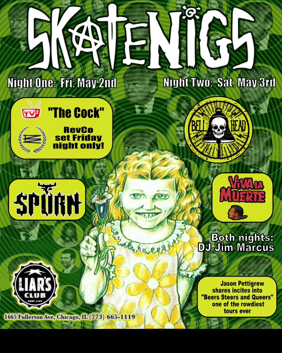 SKATENIGS, BELLHEAD, DJ Jim Marcus, Viva De Le Muerte - theCMF.com