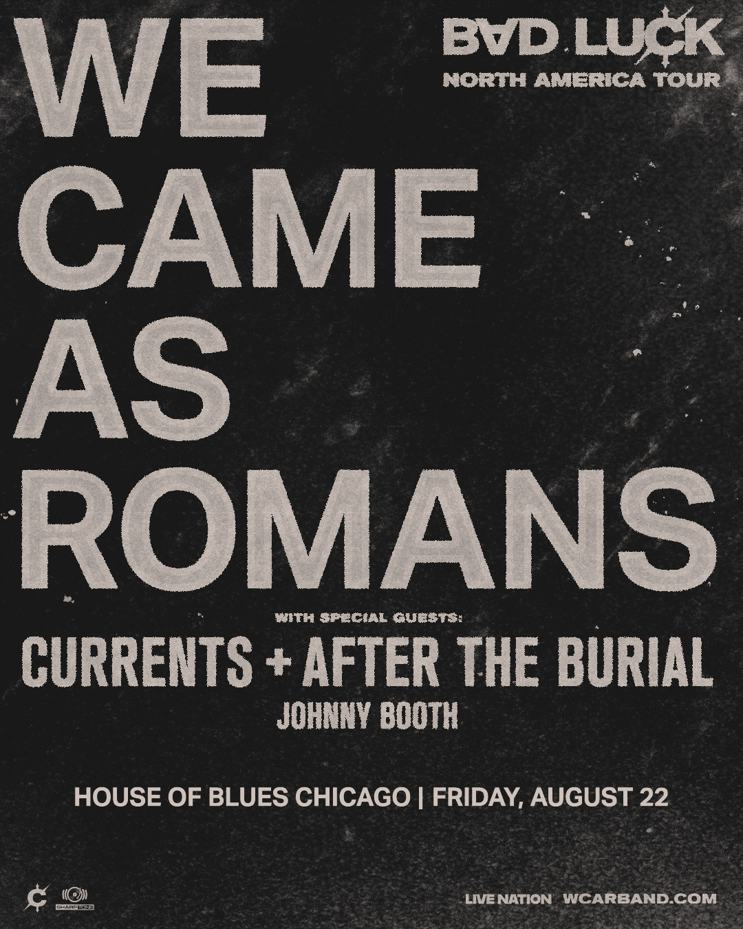 WE CAME AS ROMANS, CURRENTS, AFTER THE BURIAL - theCMF.com