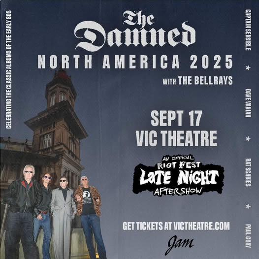 THE DAMNED, THE BELLRAYS - theCMF.com