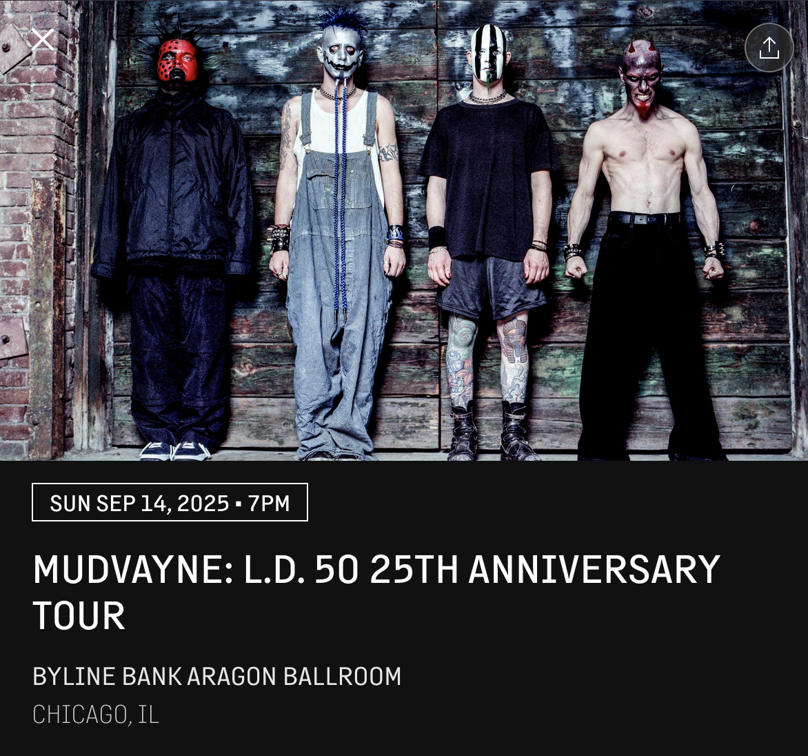 MUDVAYNE, STATIC-X, VENDED - theCMF.com